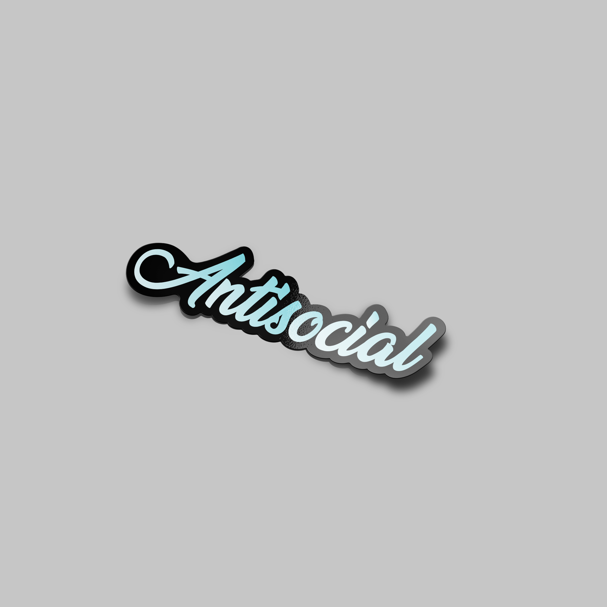 ANTISOCIAL STICKER – Stupid Stickers
