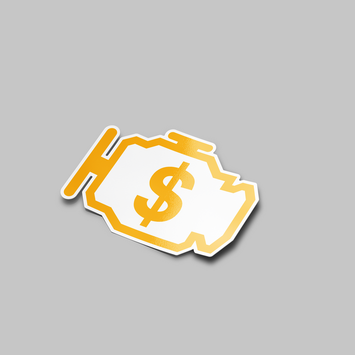 Check Engine Sticker – Stupid Stickers