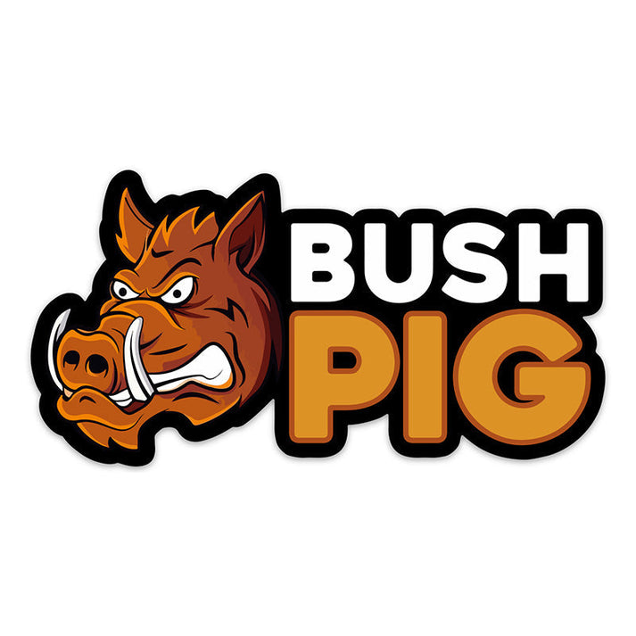 Bush Pig Sticker – Stupid Stickers