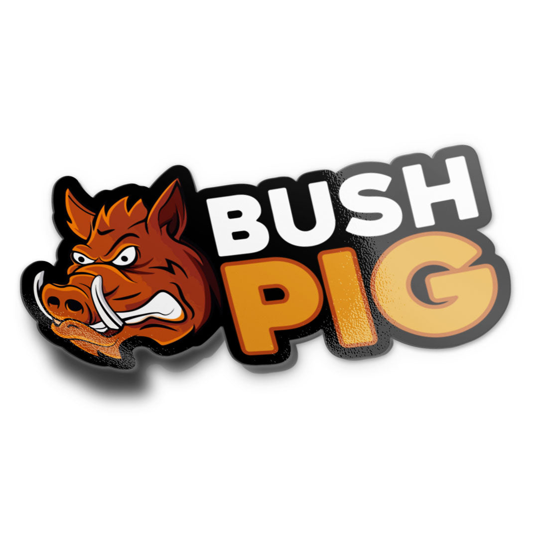 BUSH PIG STICKER – Stupid Stickers