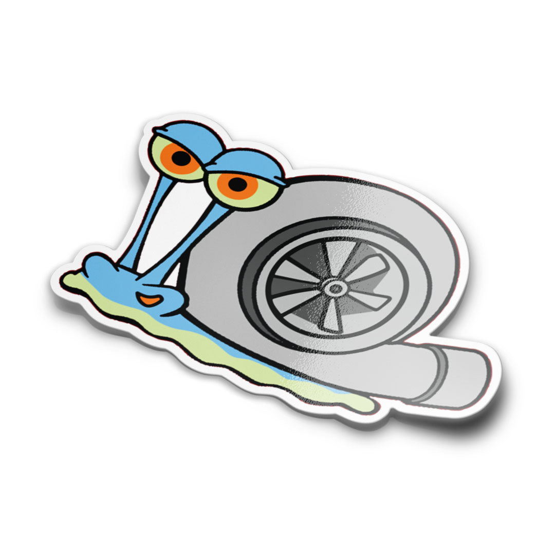 Turbo Snail Sticker – Stupid Stickers